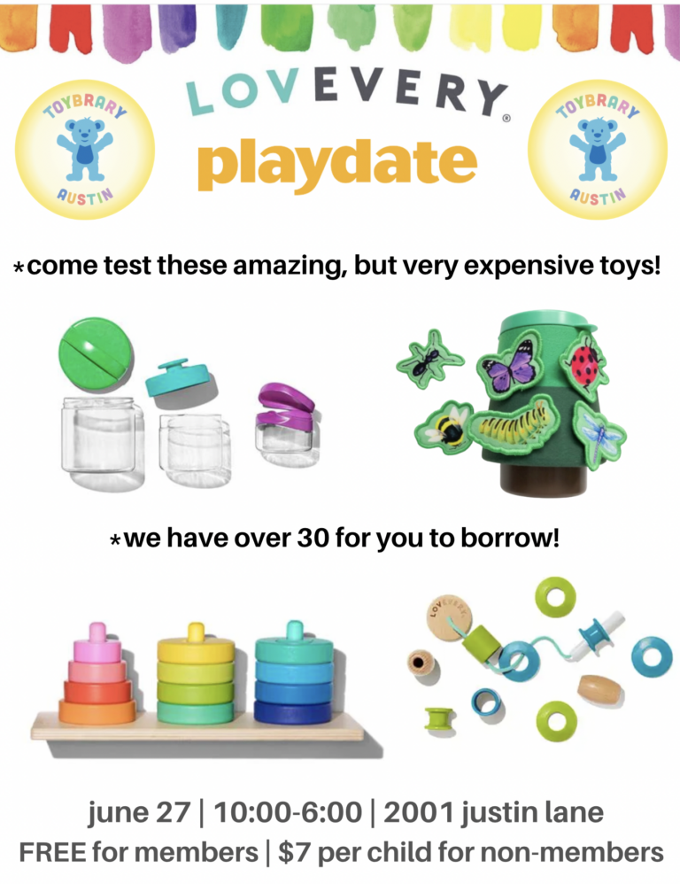 Events from June 26 – July 12 – Toybrary Austin